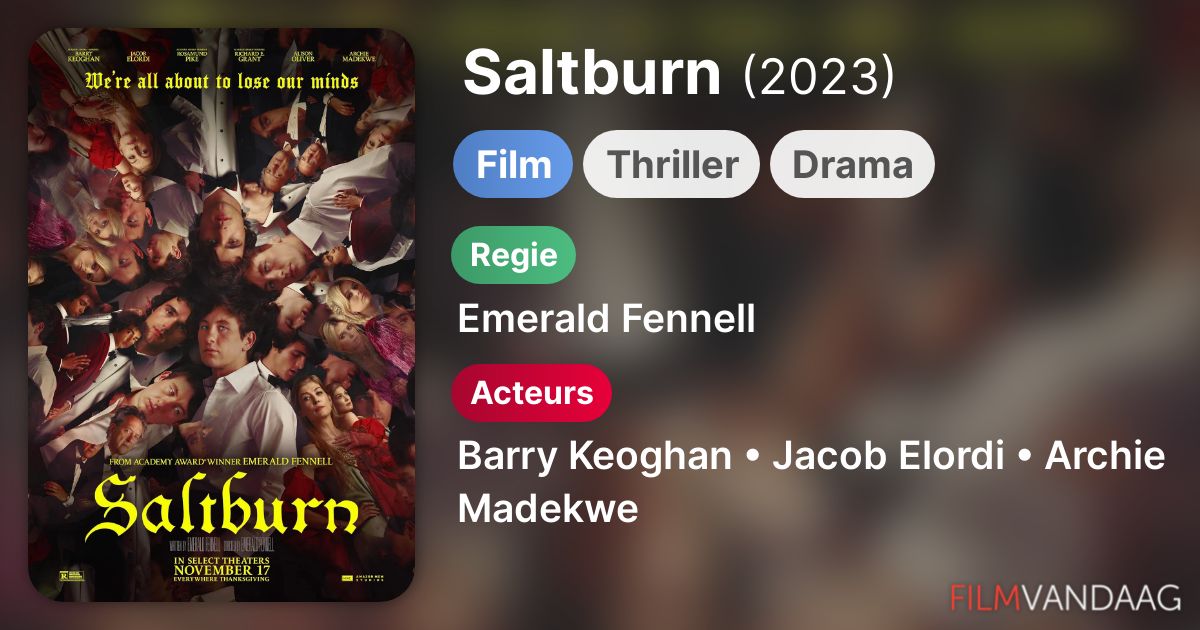 Saltburn (film, 2023) - FilmVandaag.nl
