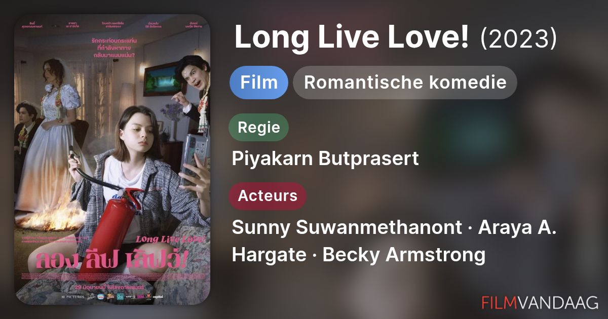 Long Live Love! (film, 2023) - FilmVandaag.nl