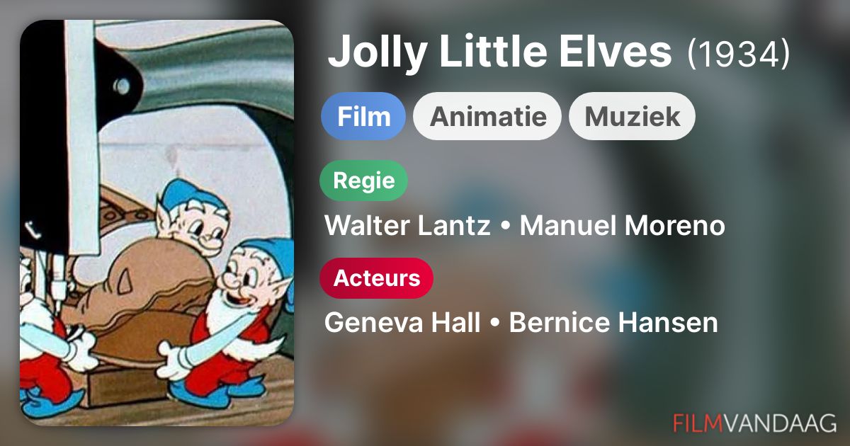 Jolly Little Elves (film, 1934) - FilmVandaag.nl
