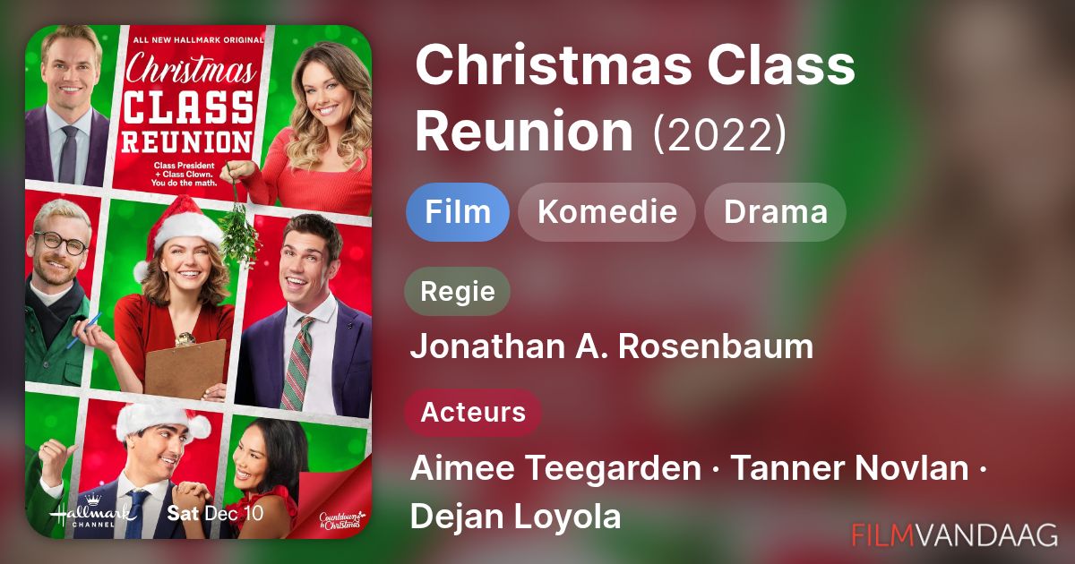 Christmas Class Reunion (film, 2022) - FilmVandaag.nl
