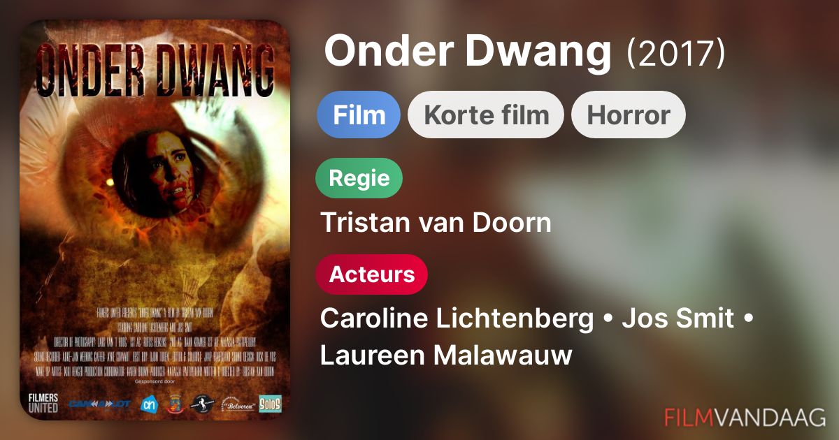 Onder Dwang (film, 2017) kopen op dvd of blu-ray - FilmVandaag.nl