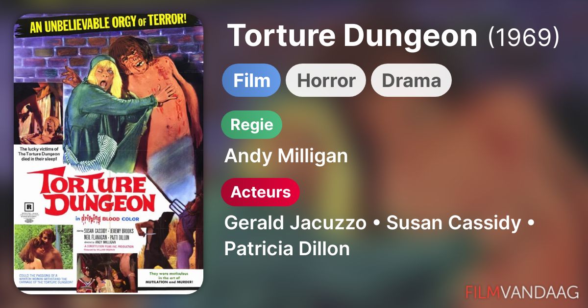Torture Dungeon (film, 1970) - FilmVandaag.nl