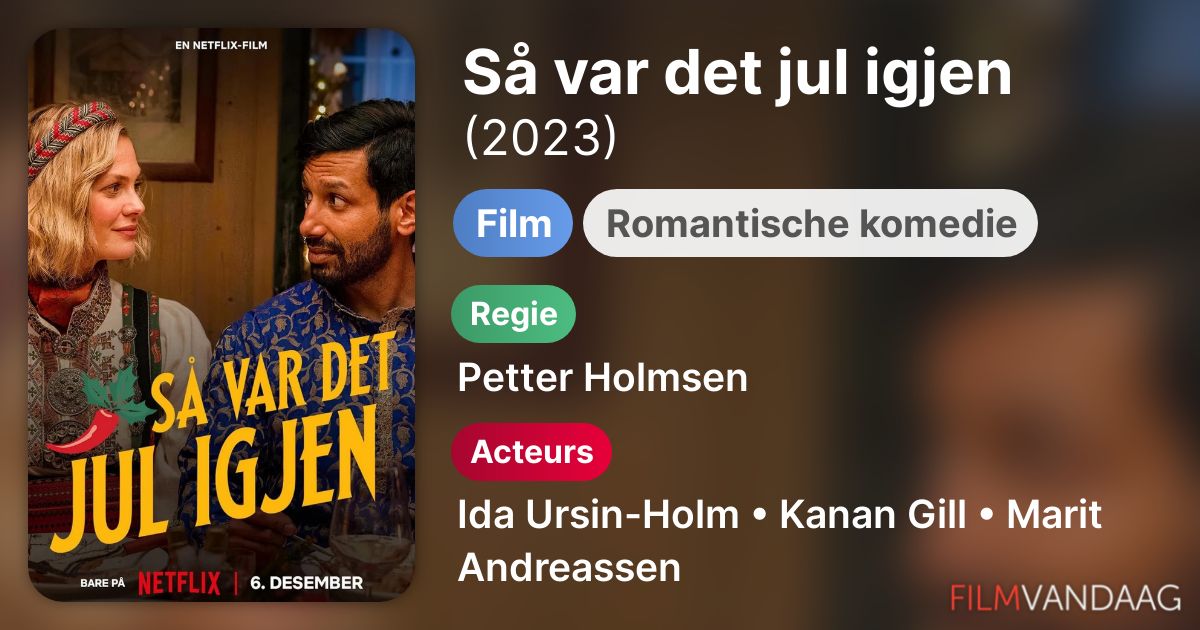 Så var det jul igjen (film, 2023) Nu Online Kijken - FilmVandaag.nl