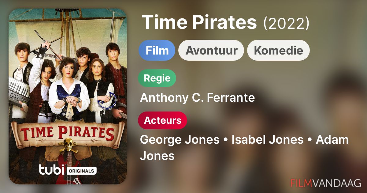 Time Pirates (film, 2022) kopen op dvd of blu-ray - FilmVandaag.nl