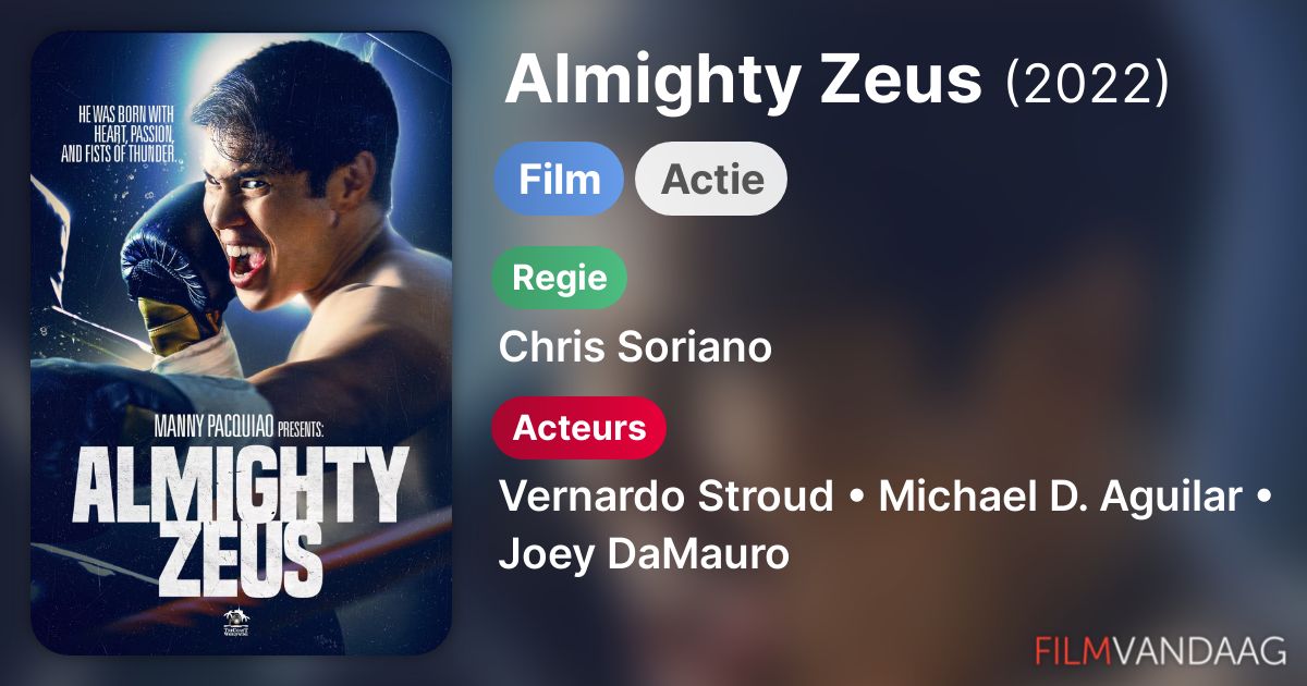 Almighty Zeus (film, 2022) - FilmVandaag.nl