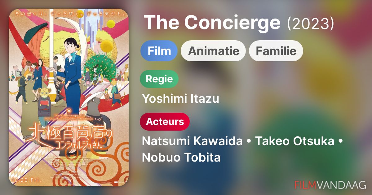 The Concierge (film, 2023) - FilmVandaag.nl