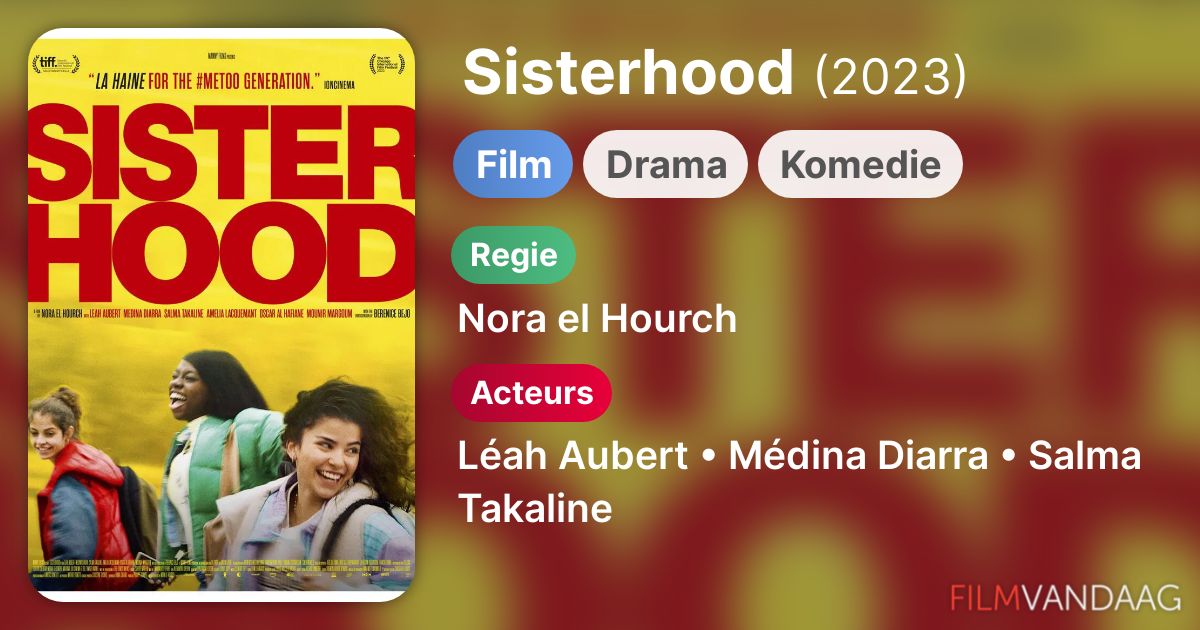 Sisterhood (film, 2023) - FilmVandaag.nl