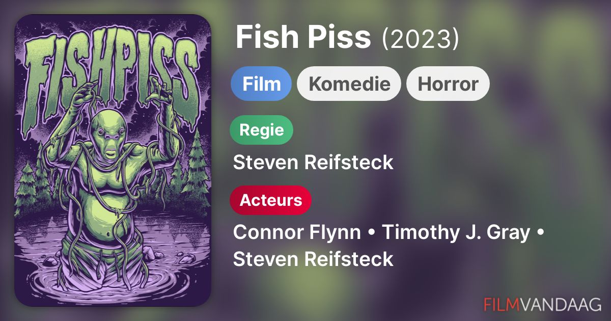 Fish Piss (film, 2023) - FilmVandaag.nl