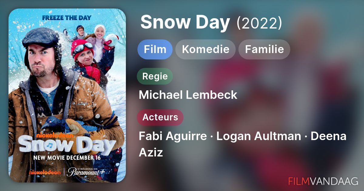 Snow Day (film, 2022) - FilmVandaag.nl
