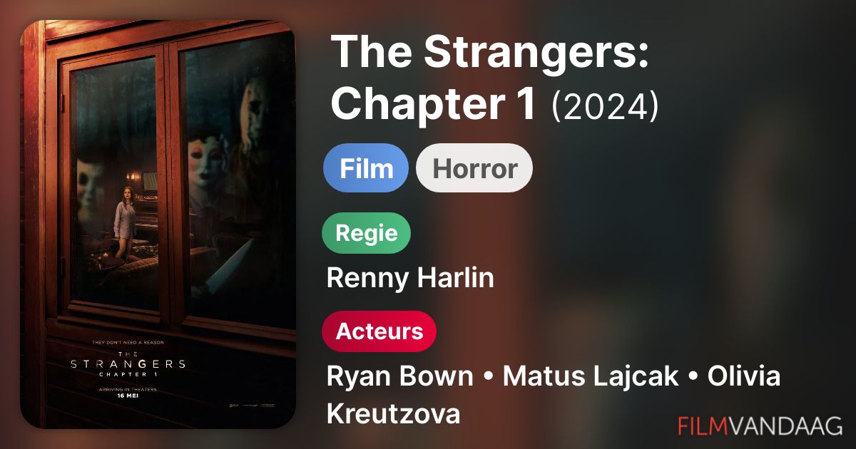The Strangers: Chapter 1 (film, 2024) - FilmVandaag.nl