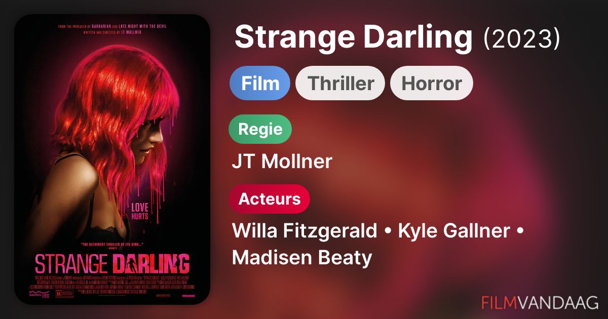 Strange Darling (film, 2023) - FilmVandaag.nl