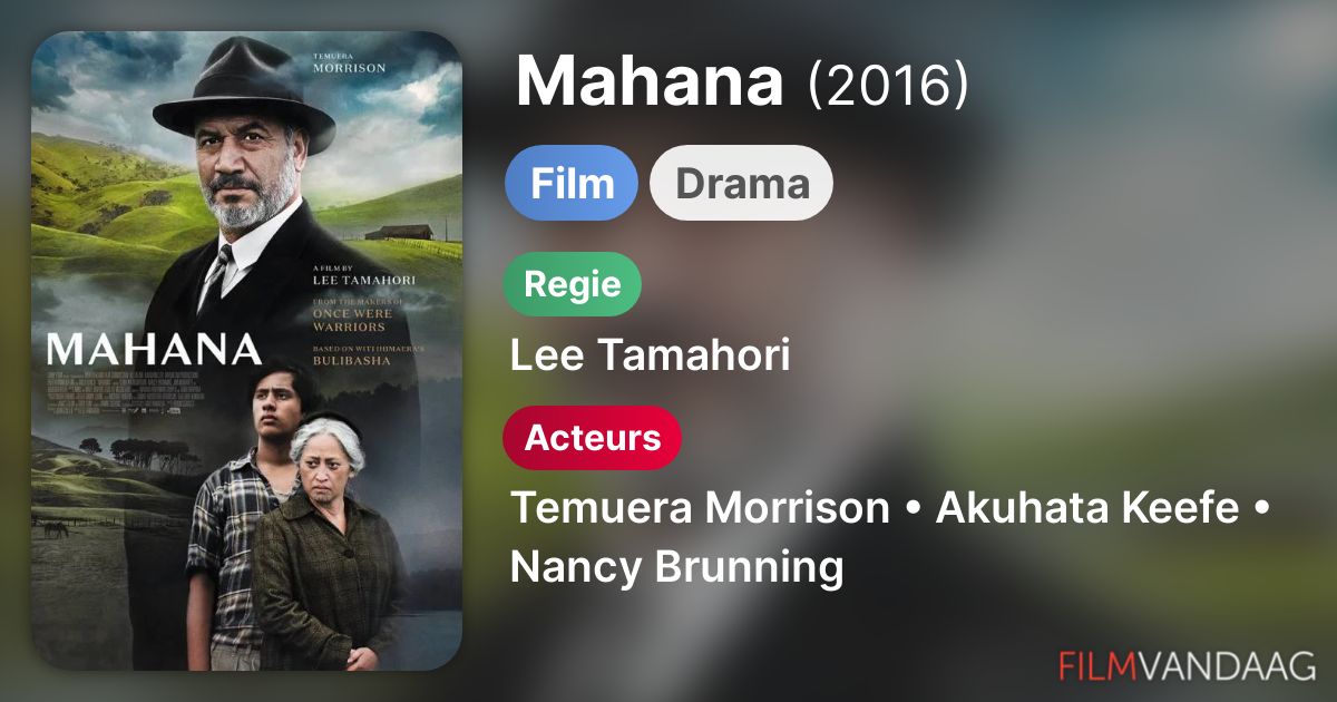 Mahana (film, 2016) - FilmVandaag.nl