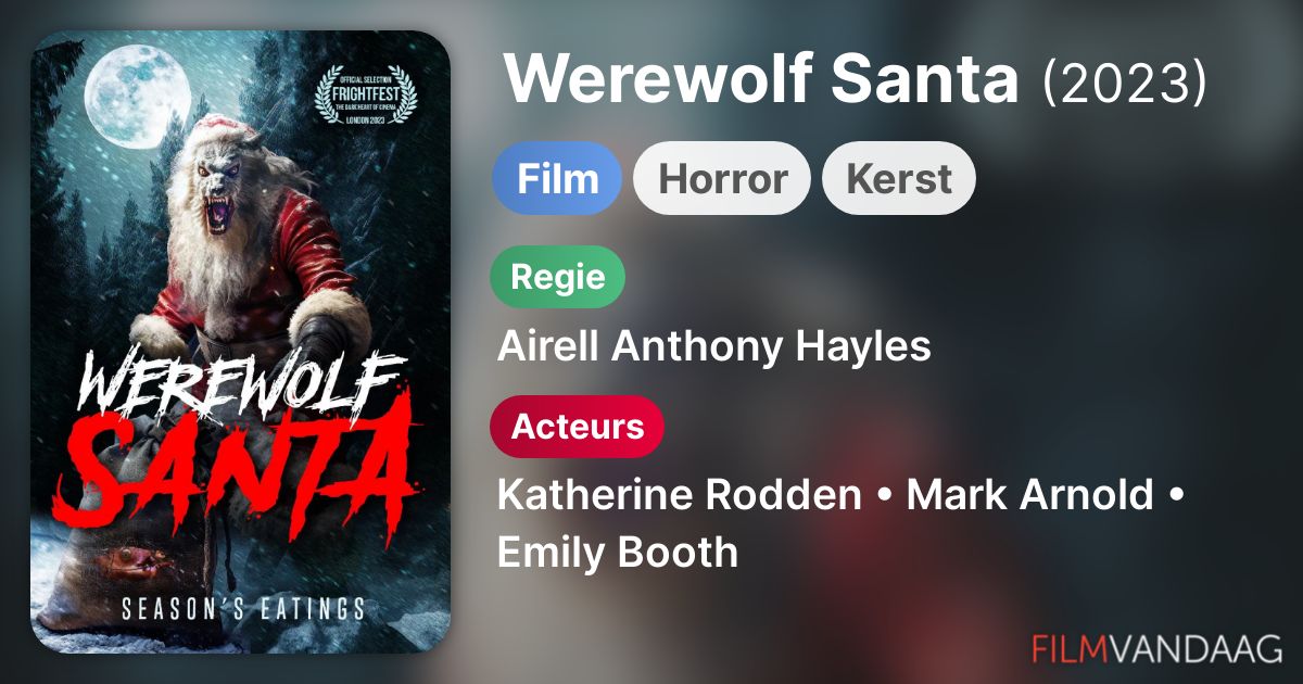 Werewolf Santa (film, 2023) - FilmVandaag.nl