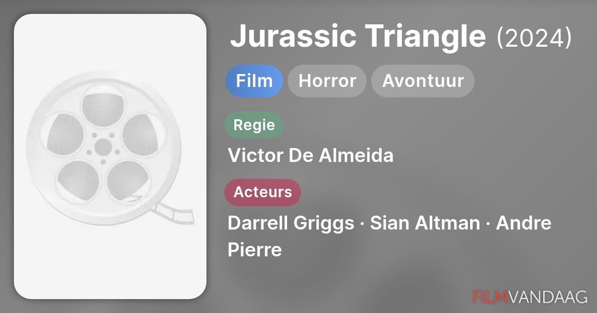 Jurassic Triangle (film, 2024) - FilmVandaag.nl