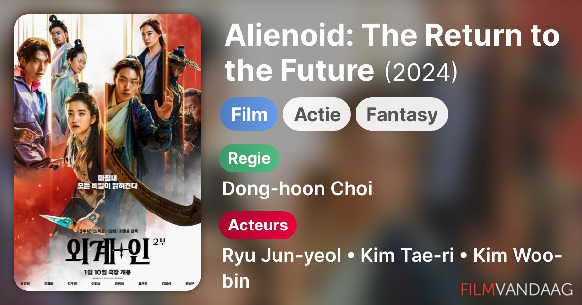 Alienoid: The Return to the Future (film, 2024) - FilmVandaag.nl