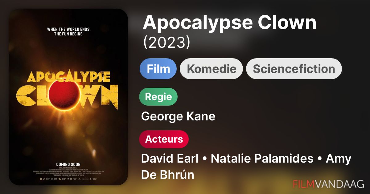 Apocalypse Clown (film, 2023) - FilmVandaag.nl