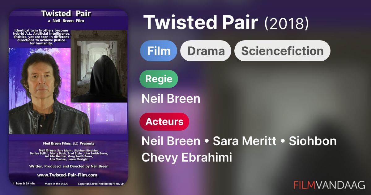 Twisted Pair (film, 2018) - FilmVandaag.nl