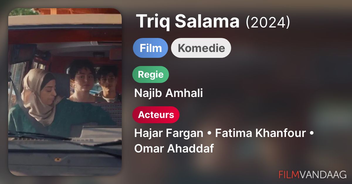 Triq Salama (film, 2024) - FilmVandaag.nl