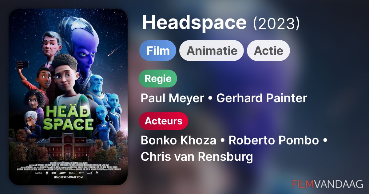 Headspace (film, 2023) kopen op dvd of blu-ray - FilmVandaag.nl