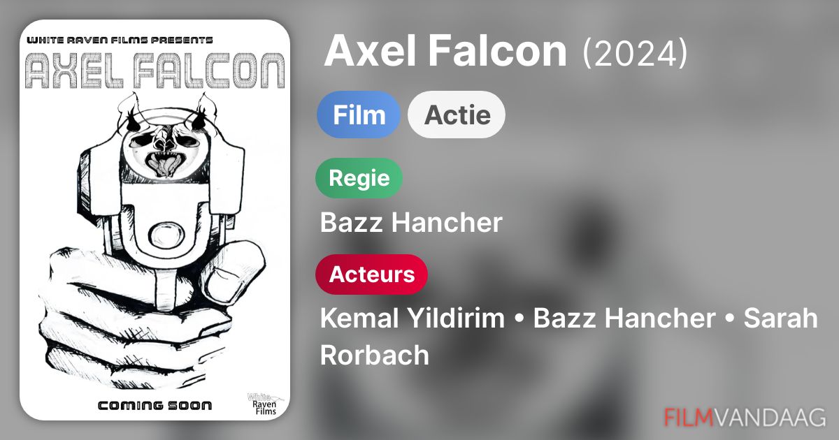 Axel Falcon (film, 2024) - FilmVandaag.nl