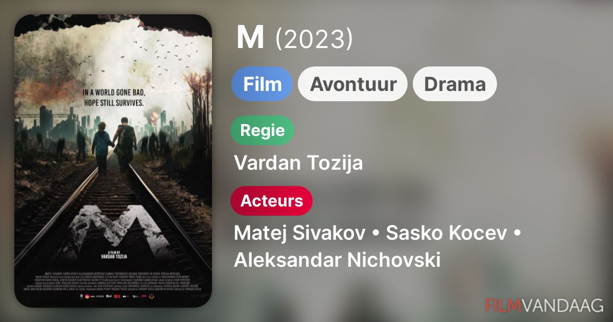 M (film, 2023) - FilmVandaag.nl