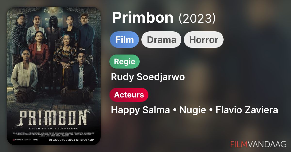 Primbon (film, 2023) - FilmVandaag.nl