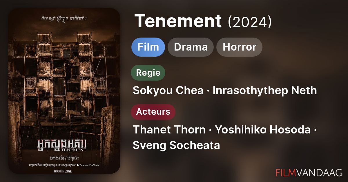 Tenement (film, 2024) - FilmVandaag.nl