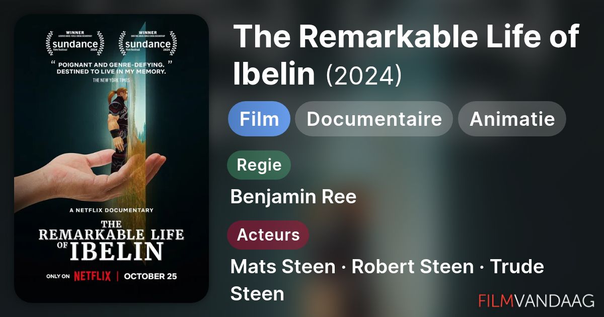 The Remarkable Life of Ibelin (film, 2024) - FilmVandaag.nl