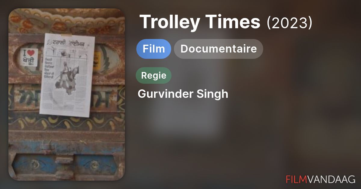 Trolley Times (film, 2023) - FilmVandaag.nl