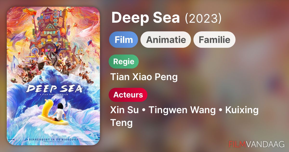 Deep Sea (film, 2023) - FilmVandaag.nl