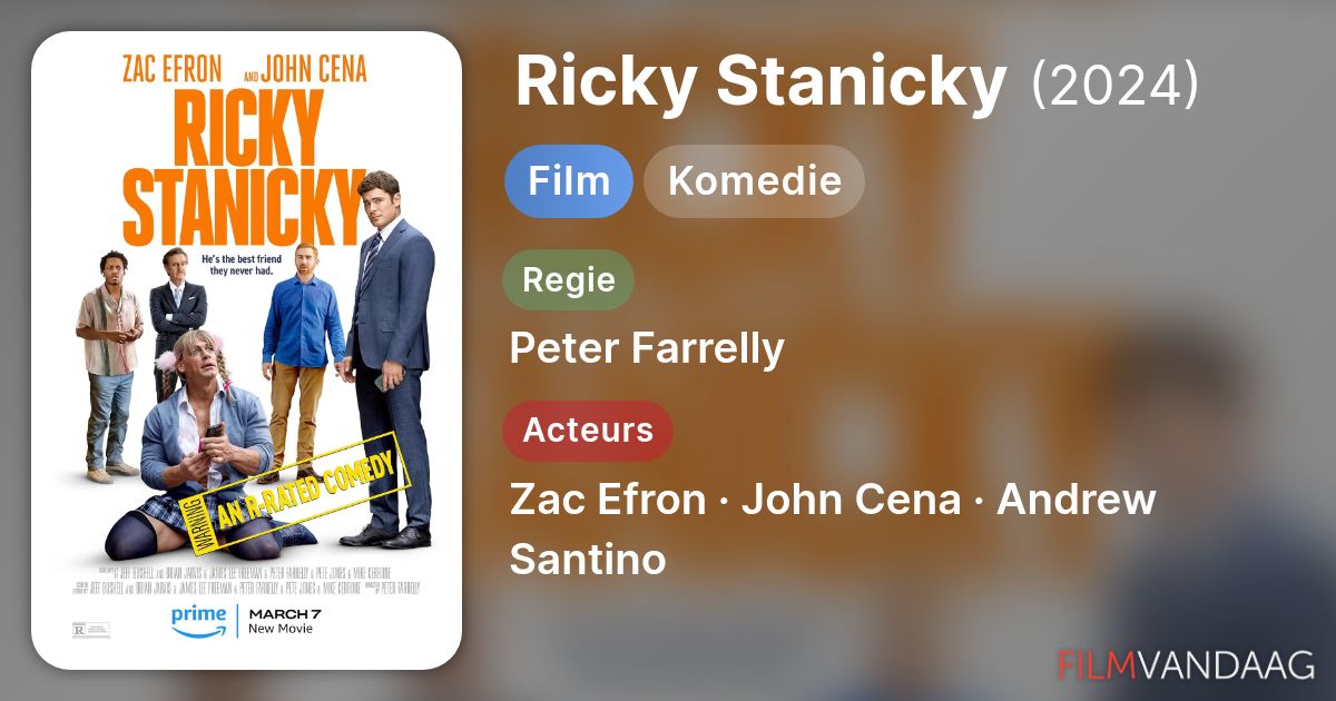Ricky Stanicky (film, 2024) - FilmVandaag.nl