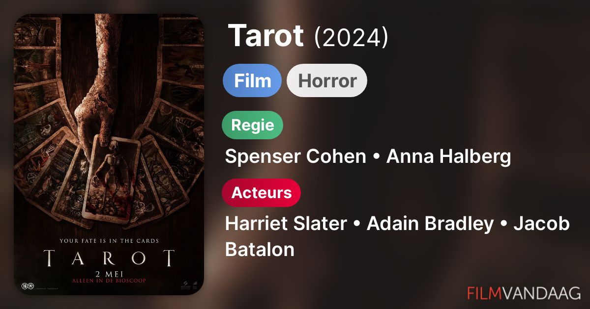 Tarot (film, 2024) - FilmVandaag.nl