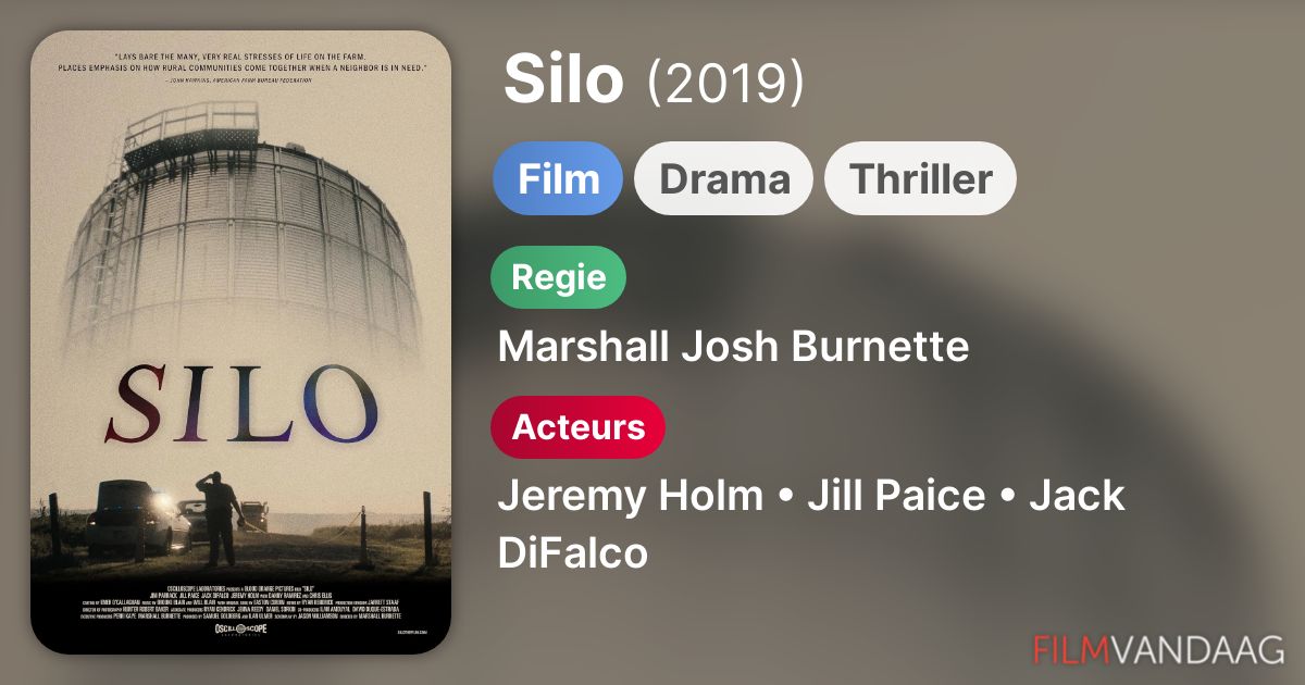 Silo (film, 2019) - FilmVandaag.nl