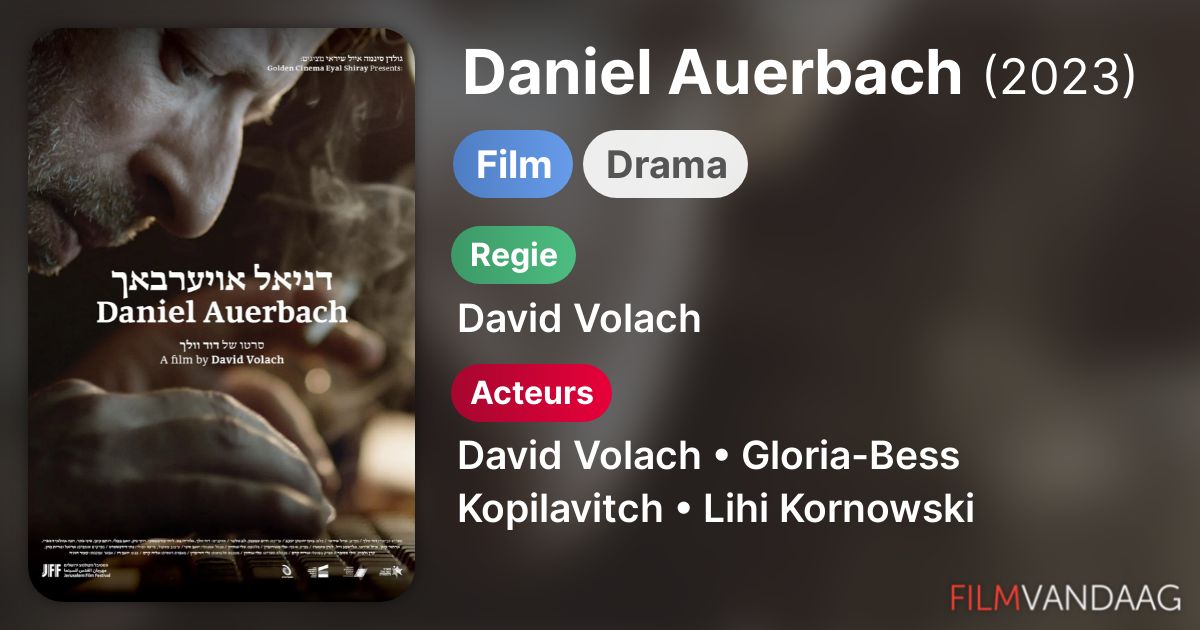 Daniel Auerbach (film, 2023) - FilmVandaag.nl
