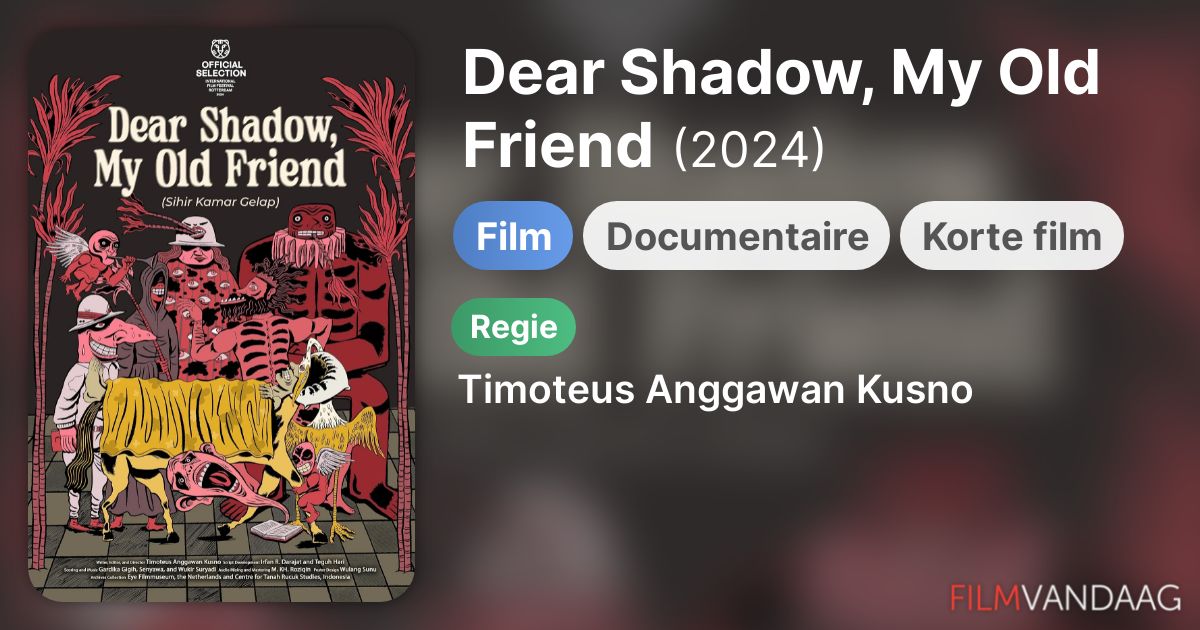 Dear Shadow, My Old Friend (film, 2024) - FilmVandaag.nl