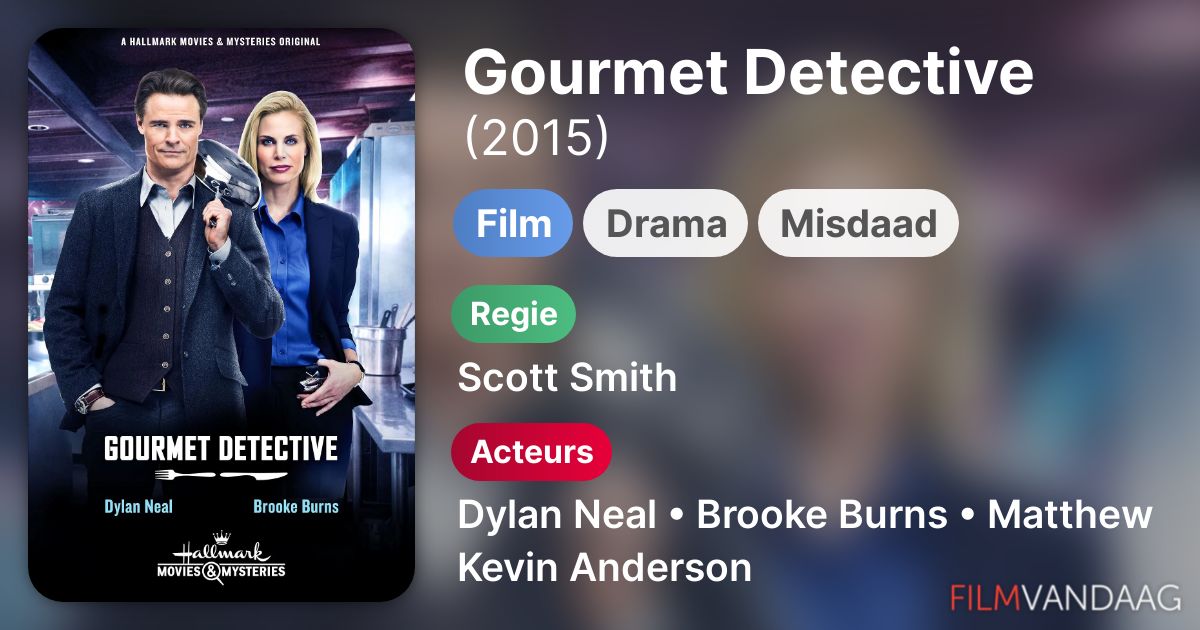 Gourmet Detective (film, 2015) - FilmVandaag.nl