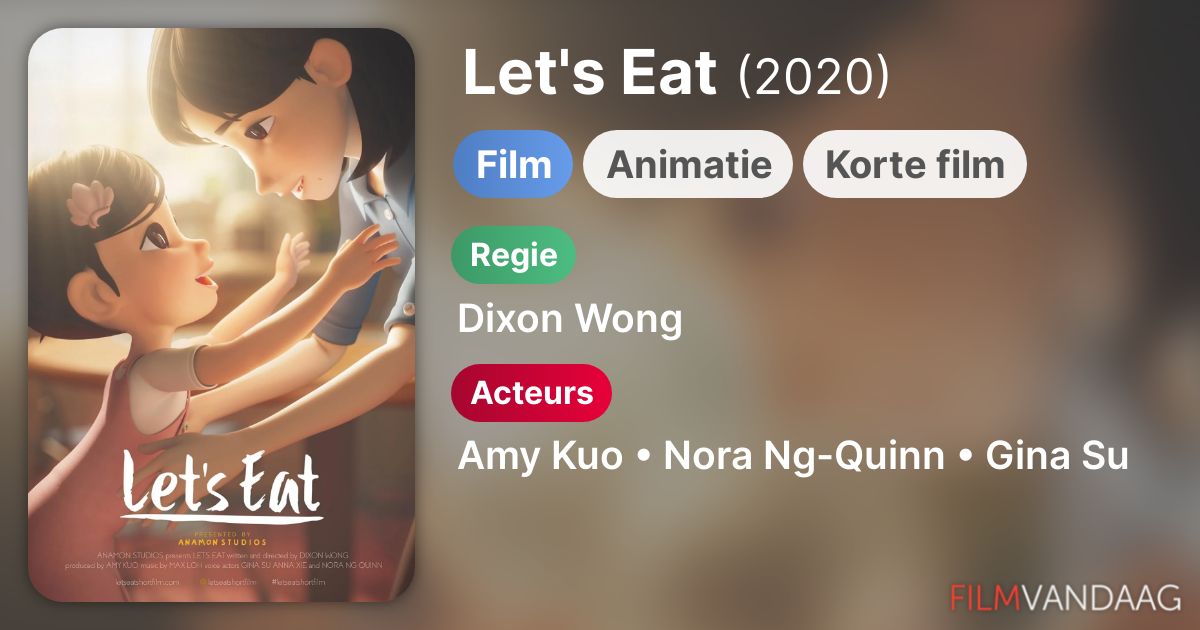 Let's Eat (film, 2020) - FilmVandaag.nl