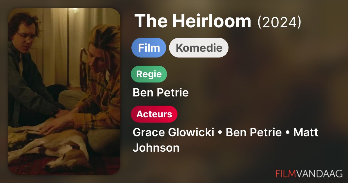 The Heirloom (film, 2024) - FilmVandaag.nl