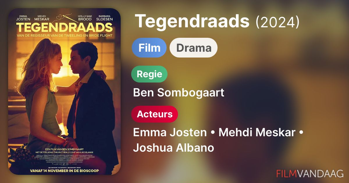 Tegendraads (film, 2024) - FilmVandaag.nl