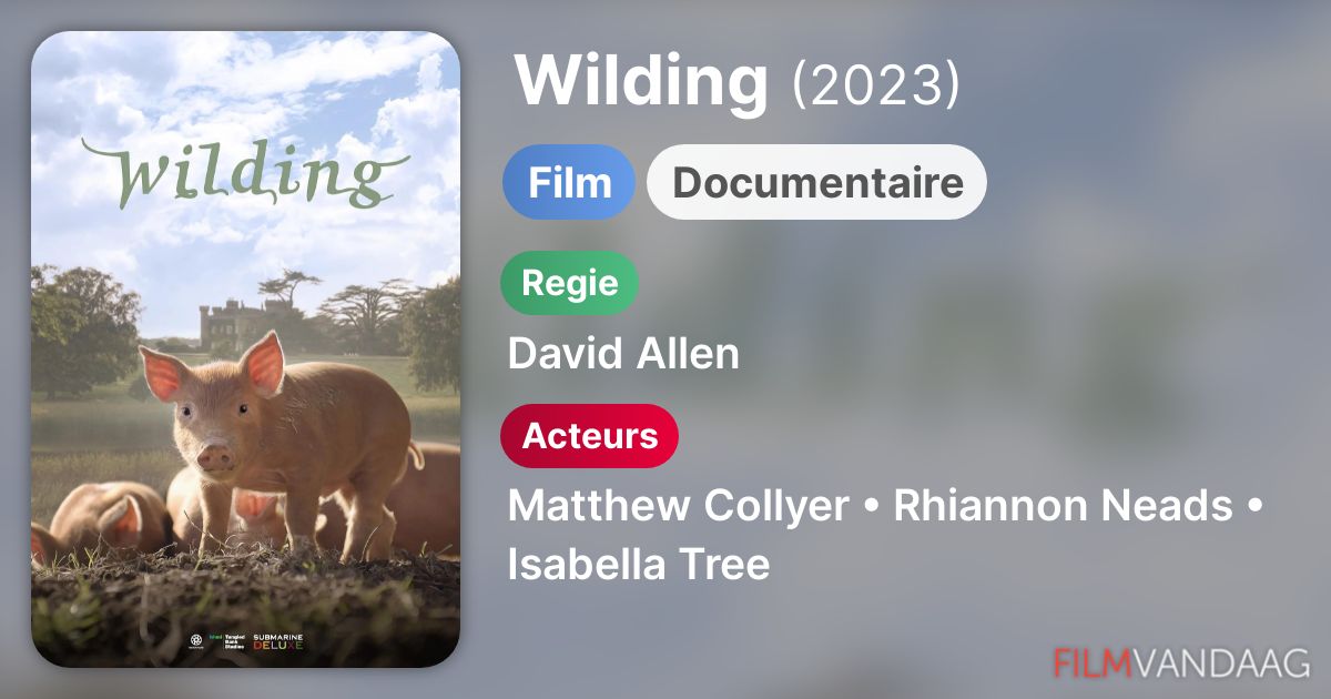 Wilding (film, 2023) - FilmVandaag.nl