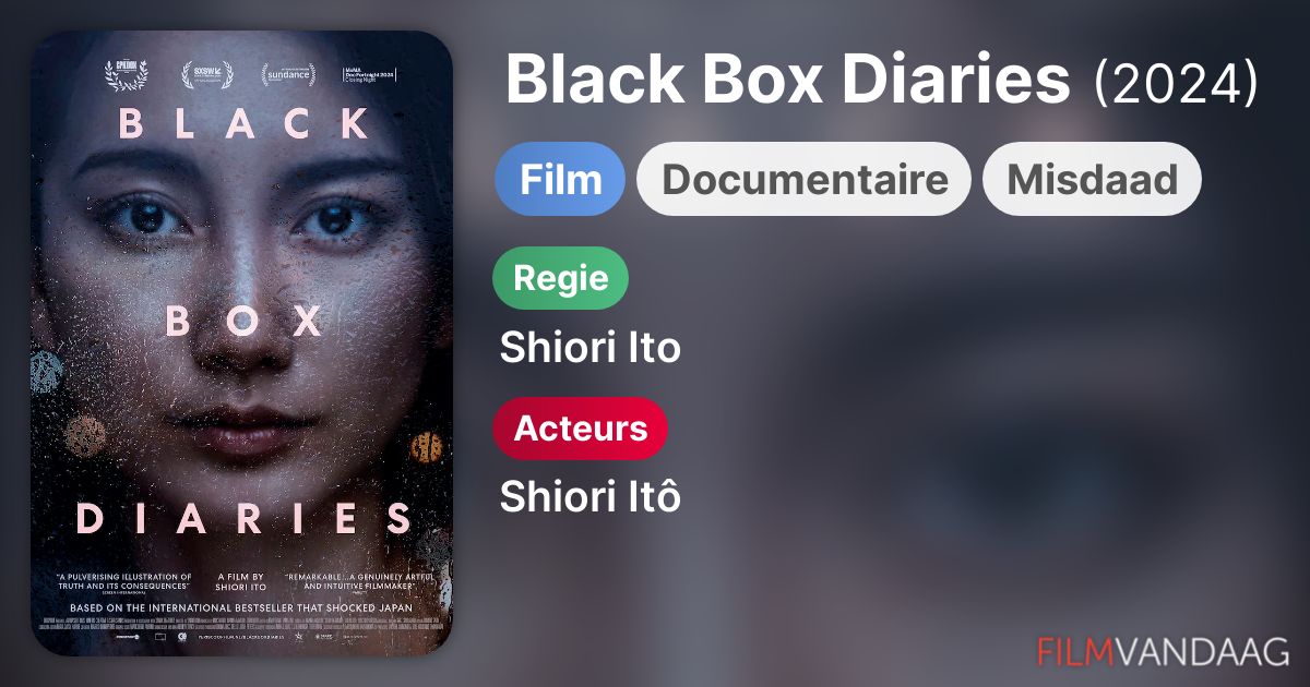 Black Box Diaries (film, 2024) - FilmVandaag.nl