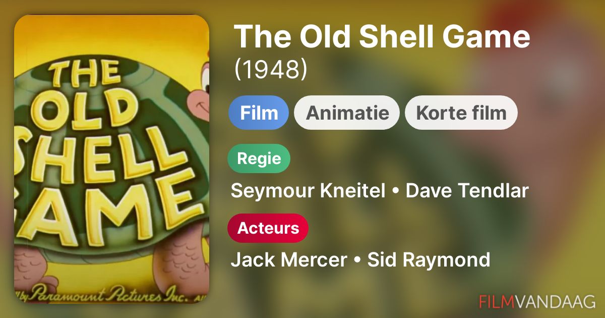 The Old Shell Game (film, 1948) - FilmVandaag.nl