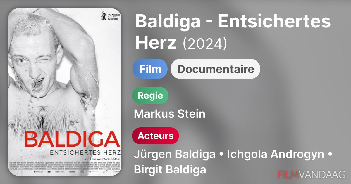 Baldiga - Entsichertes Herz (film, 2024) kopen op dvd of blu-ray ...