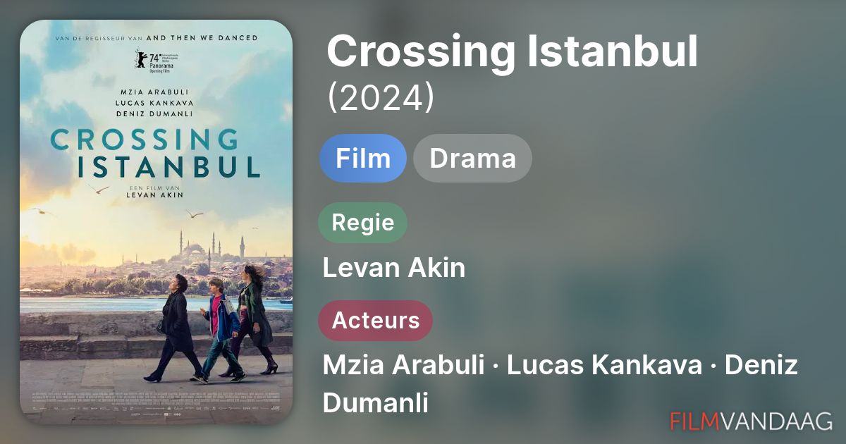 Crossing Istanbul (film, 2024) - FilmVandaag.nl