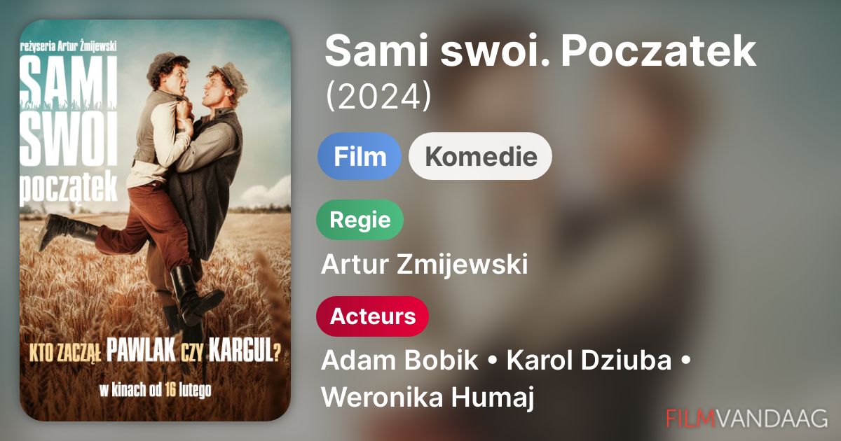 Sami swoi. Poczatek (film, 2024) - FilmVandaag.nl