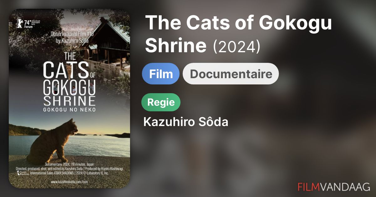 The Cats of Gokogu Shrine (film, 2024) - FilmVandaag.nl