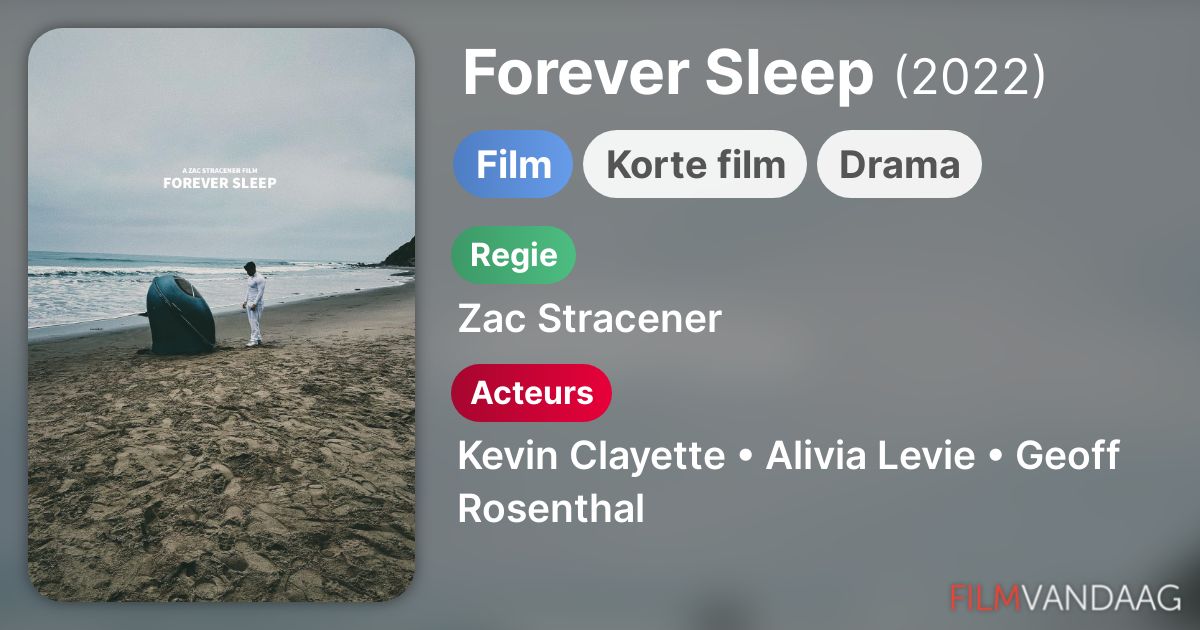 Alle acteurs in Forever Sleep (film, 2022) - FilmVandaag.nl