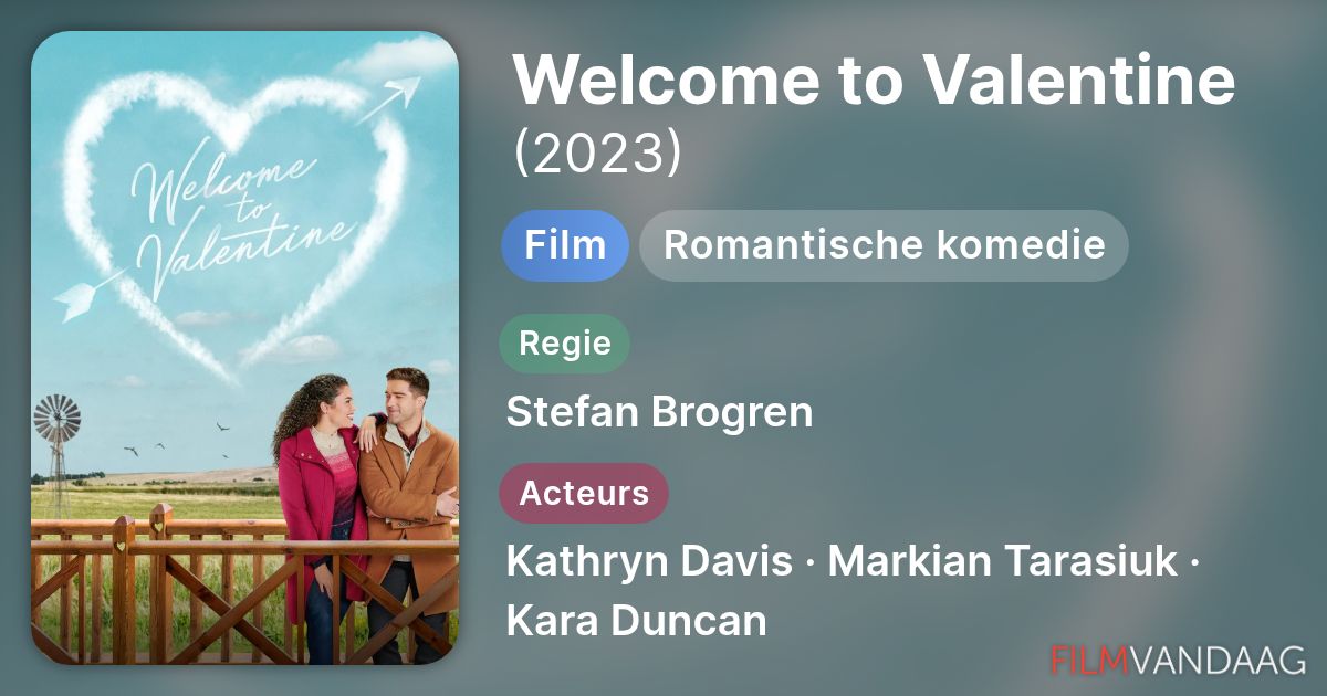 Welcome to Valentine (film, 2023) - FilmVandaag.nl