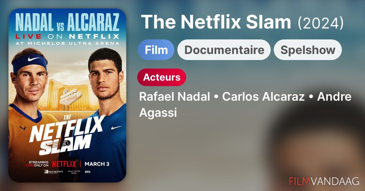 The Netflix Slam (film, 2024) - FilmVandaag.nl