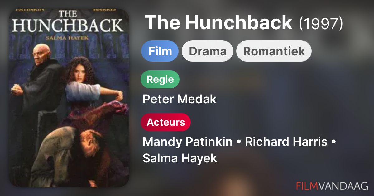 The Hunchback (film, 1997) - FilmVandaag.nl